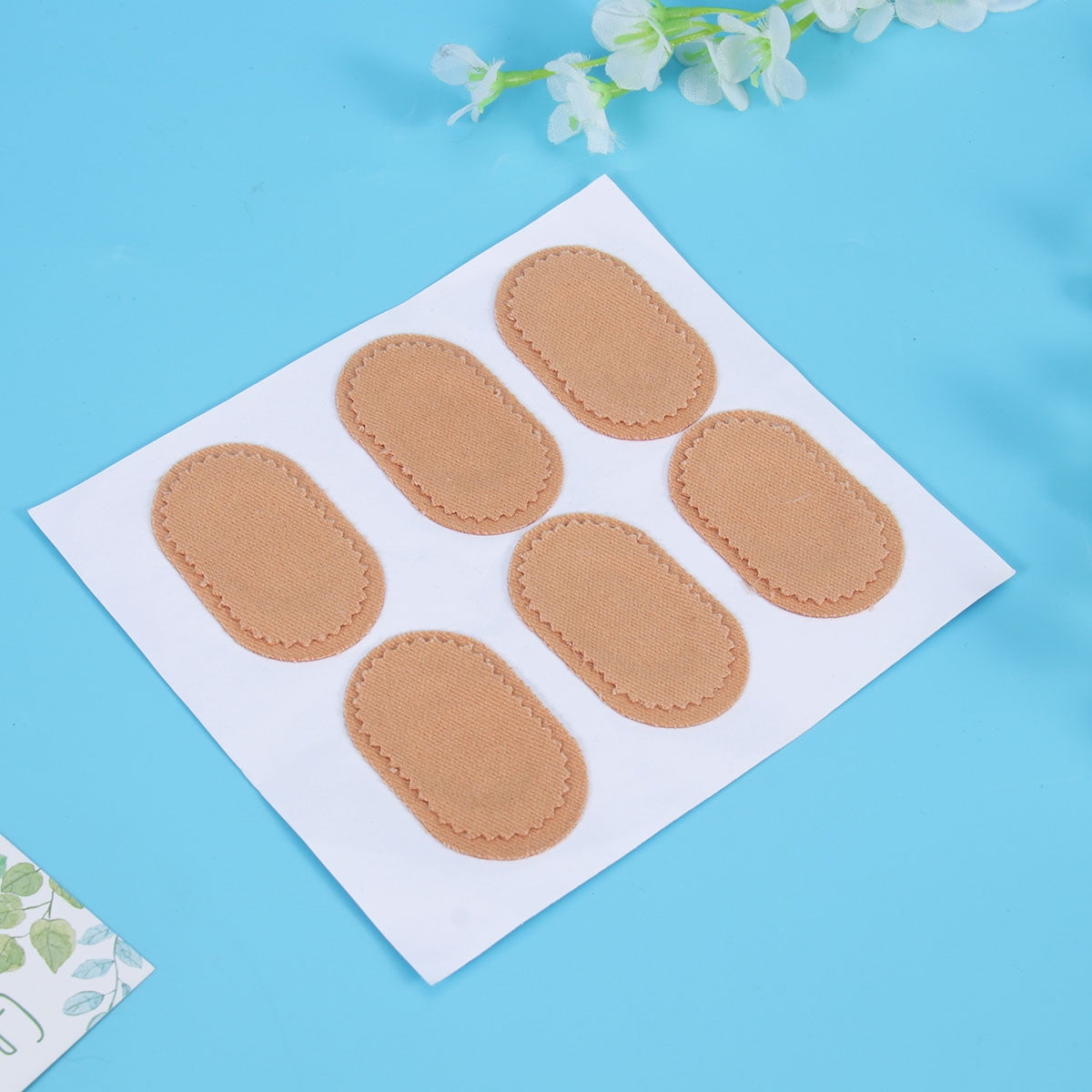 WEKADRIN 6Pcs Khaki Heel Stickers for Blisters with Protector - Walmart.com