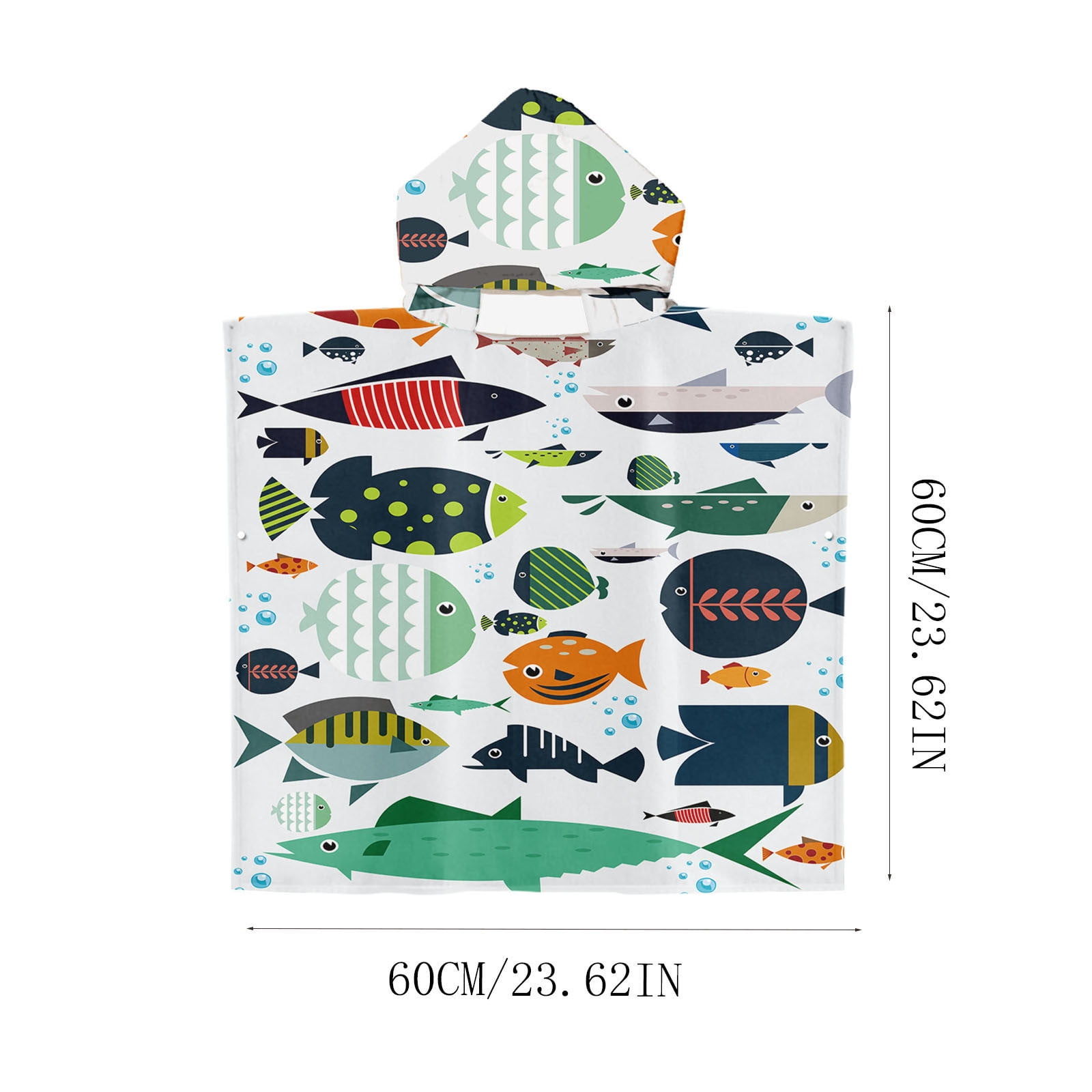 WEKDKAI Summer Vacation Wearable Beach Towel,23.6in Swimming Pool Dry ...