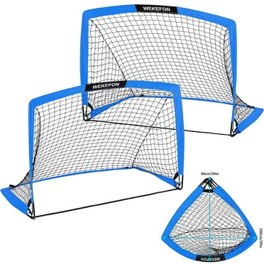 Sports Kids Mini Soccer Goal Set - Backyard/Indoor Mini Net- Portable ...