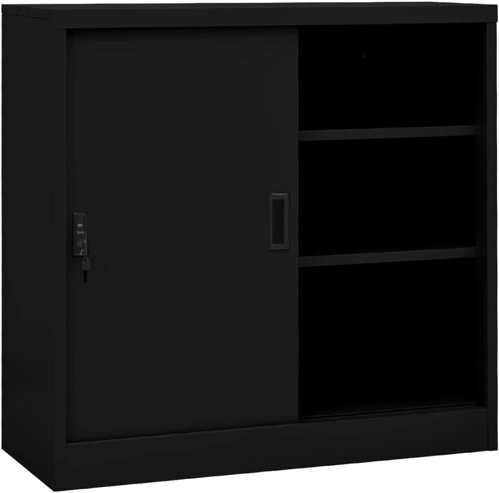 WELAKI Steel Office Cabinet - 35.4"x15.7"x35.4" - Versatile Storage ...