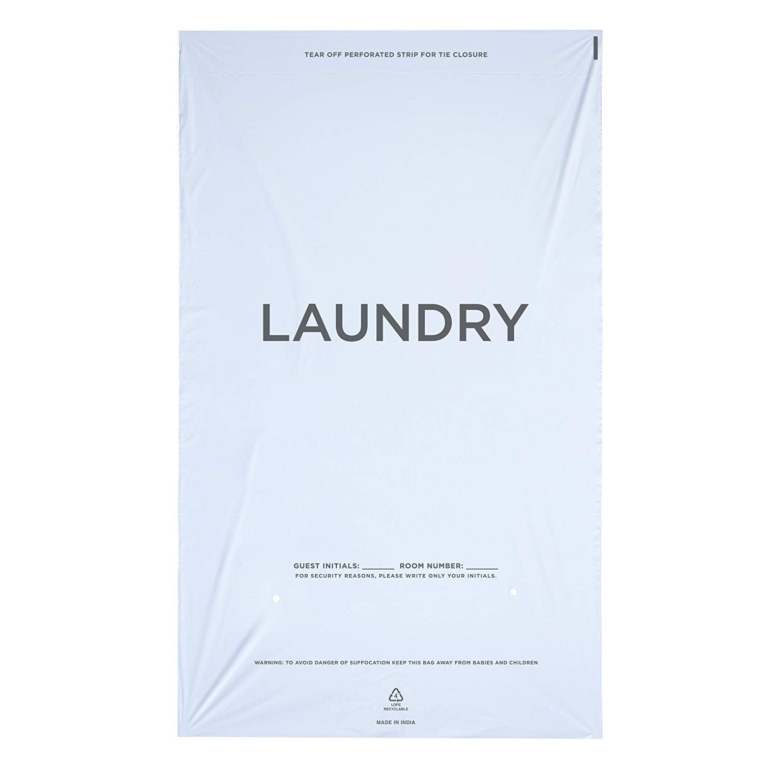 WELCOME Laundry Bags Hospitality - 14 X 24 Hotel Laundry Bags - Tear ...