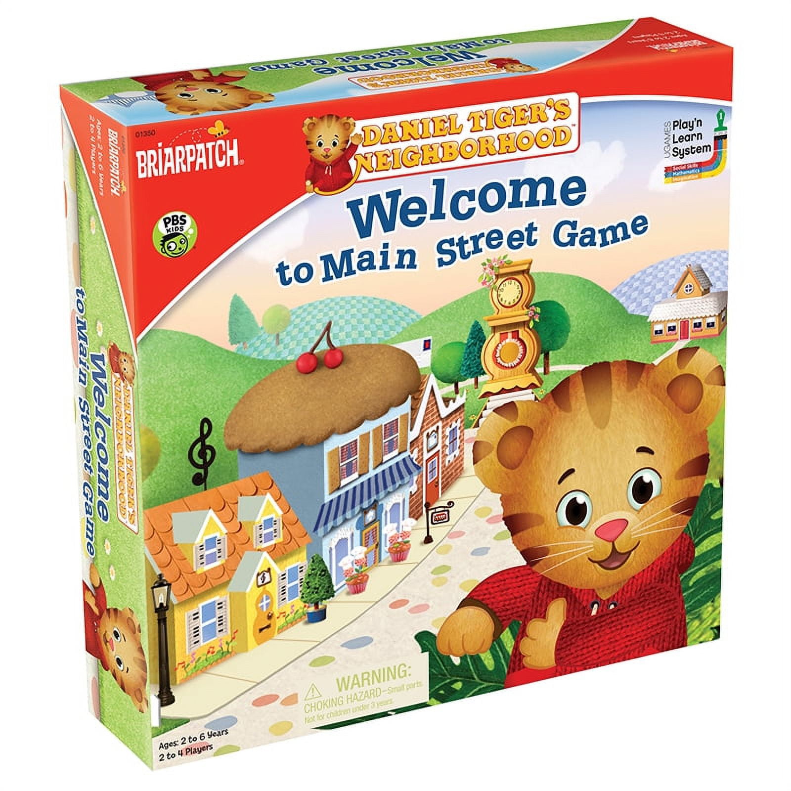 WELCOME TO MAIN STREET GAME DANIEL TIGERS NEIGHBORHOOD - Walmart.com