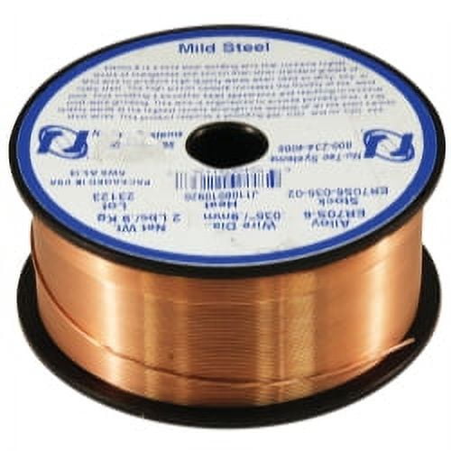WELDING WIRE .035" STEEL ER70S-6 2 LBS. (4" SPOOL) - Walmart.com