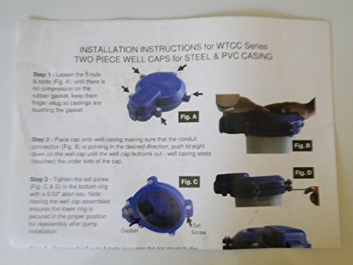 WELL CAP 6" Watertight CAST IRON Heavy Duty Locking Well Cap - Walmart.com