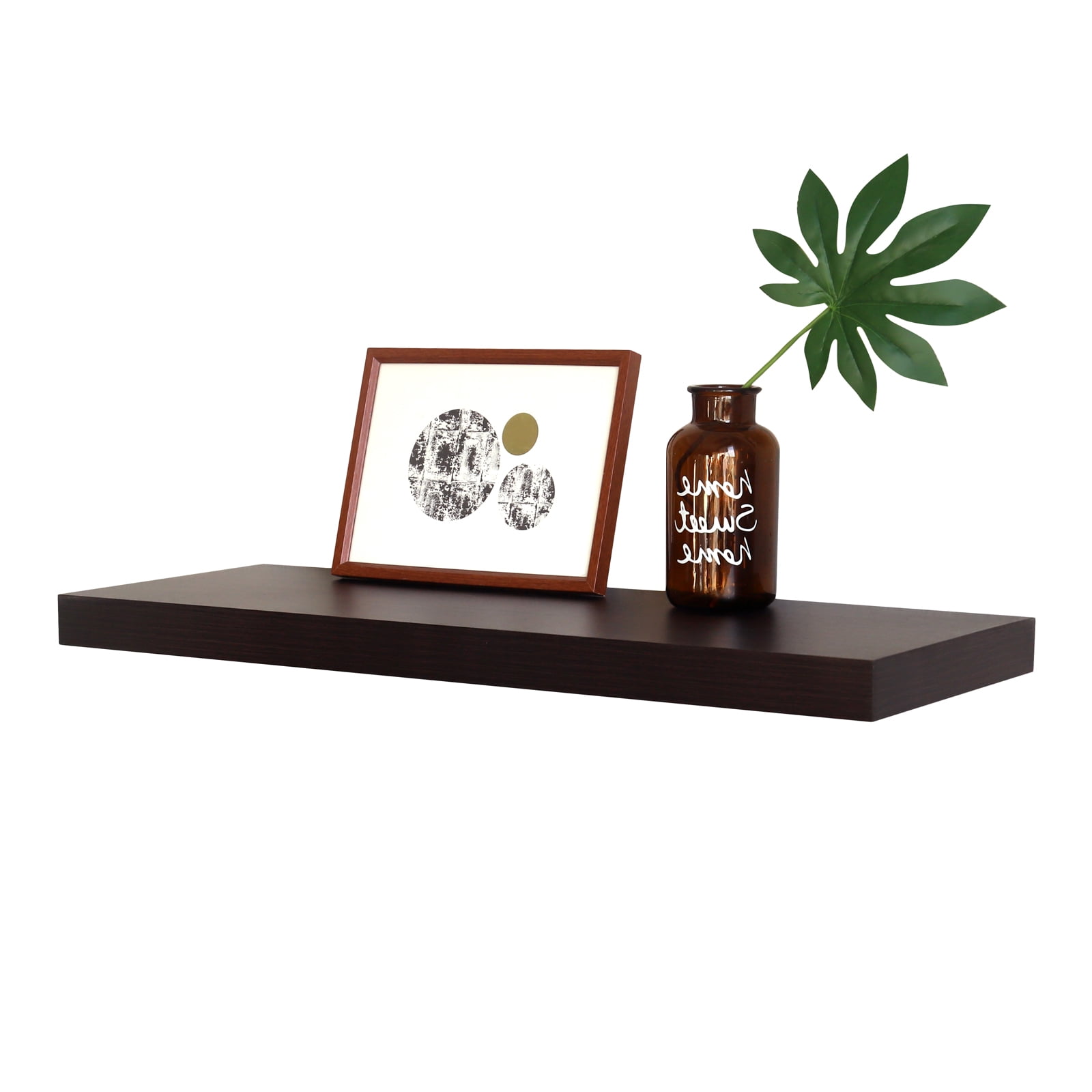 WELLAND 36 Inch Grande Floating Shelves Wall Shelf Mounted Display ...