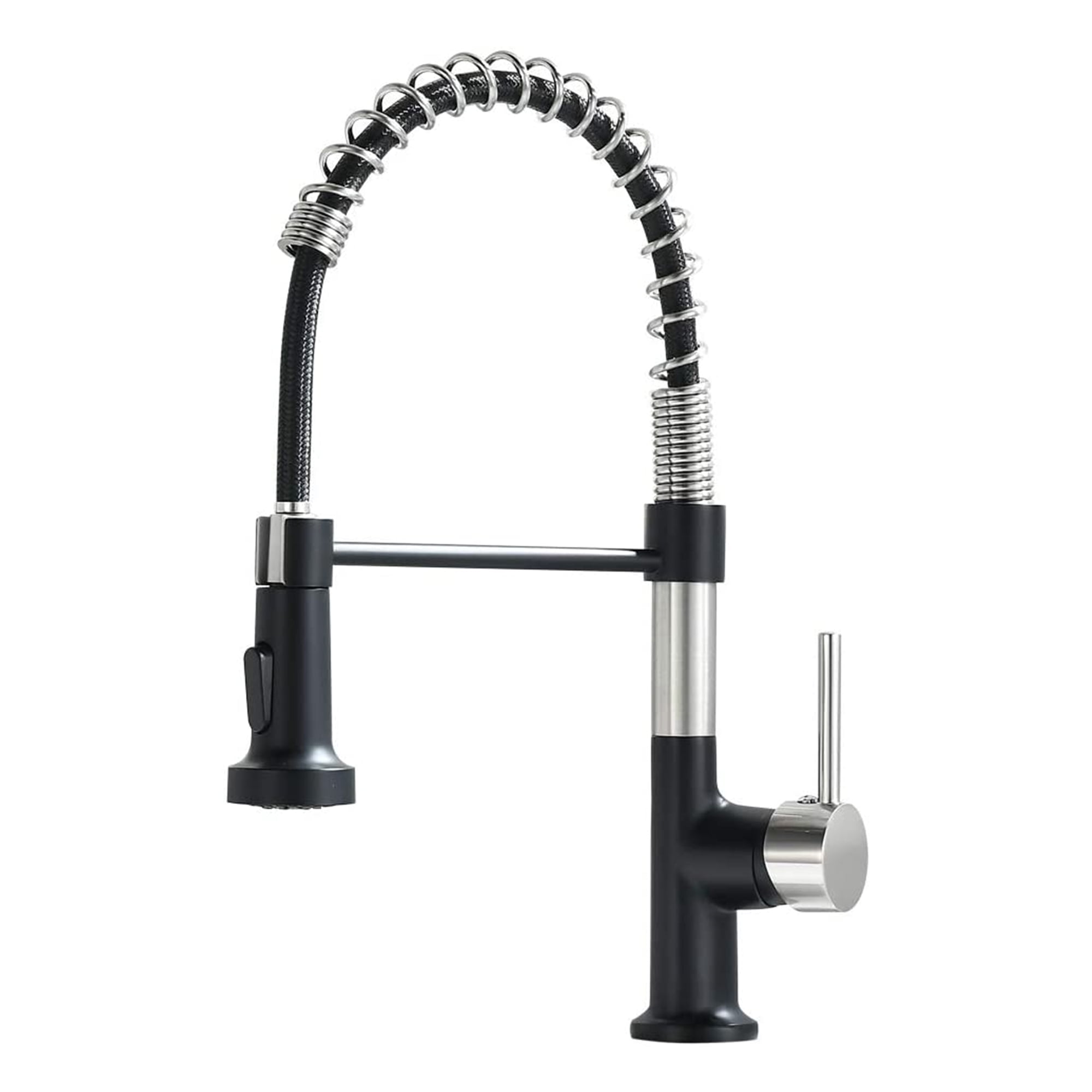 ANGELES HOME Single Handle Spring Kitchen Faucet , Modern Kitchen Sink ...