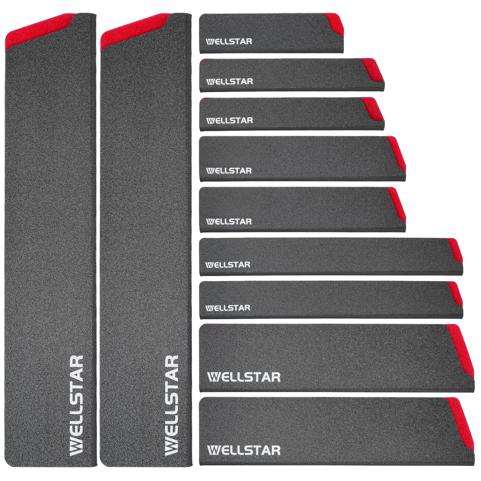 WELLSTAR Knife Edge Guards Set, 11 Piece Universal Blade Covers, BPA ...