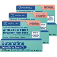 Lotrimin AF Athlete's Foot Antifungal Cream, 0.42 Ounce Tube - Walmart.com