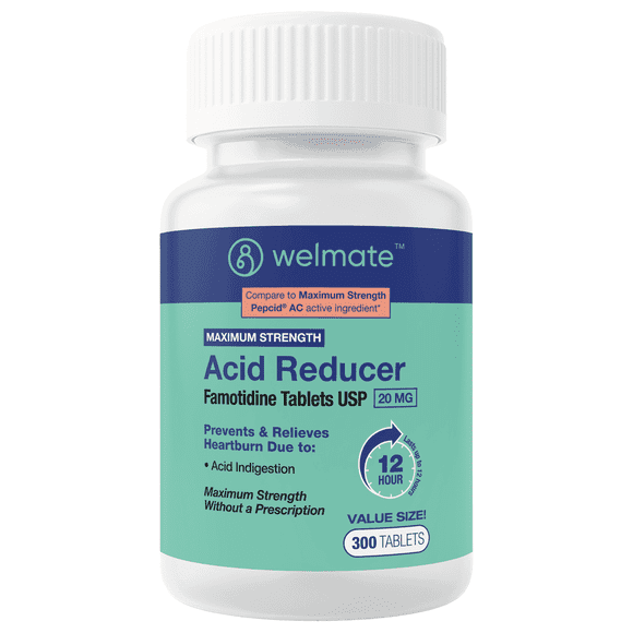 Famotidine in Antacids and Heartburn Relief - Walmart.com