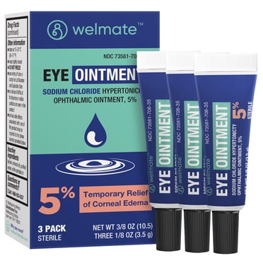 OPTASE Hylo Night Dry Eye Ointment - Gentle Overnight Eyelid Relief ...