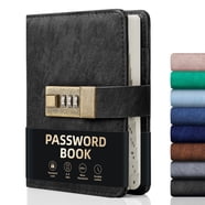 Keeper's Large Print Spiral Address & Password Book with Email Spaces ...