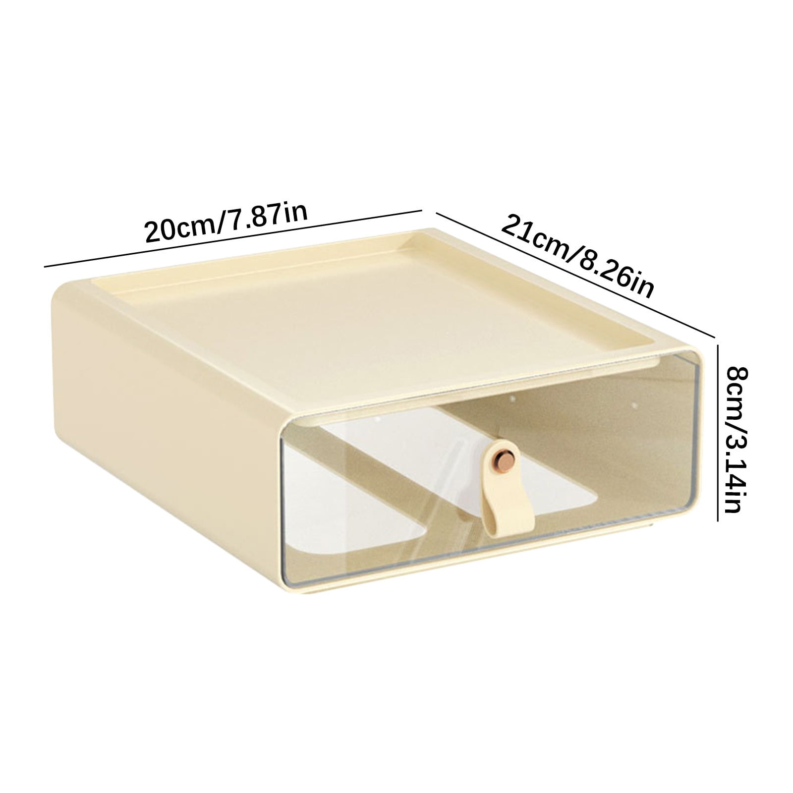 WEMDBD Drawer Desktop Storage Box Finishing Box Large Capacity Pen ...