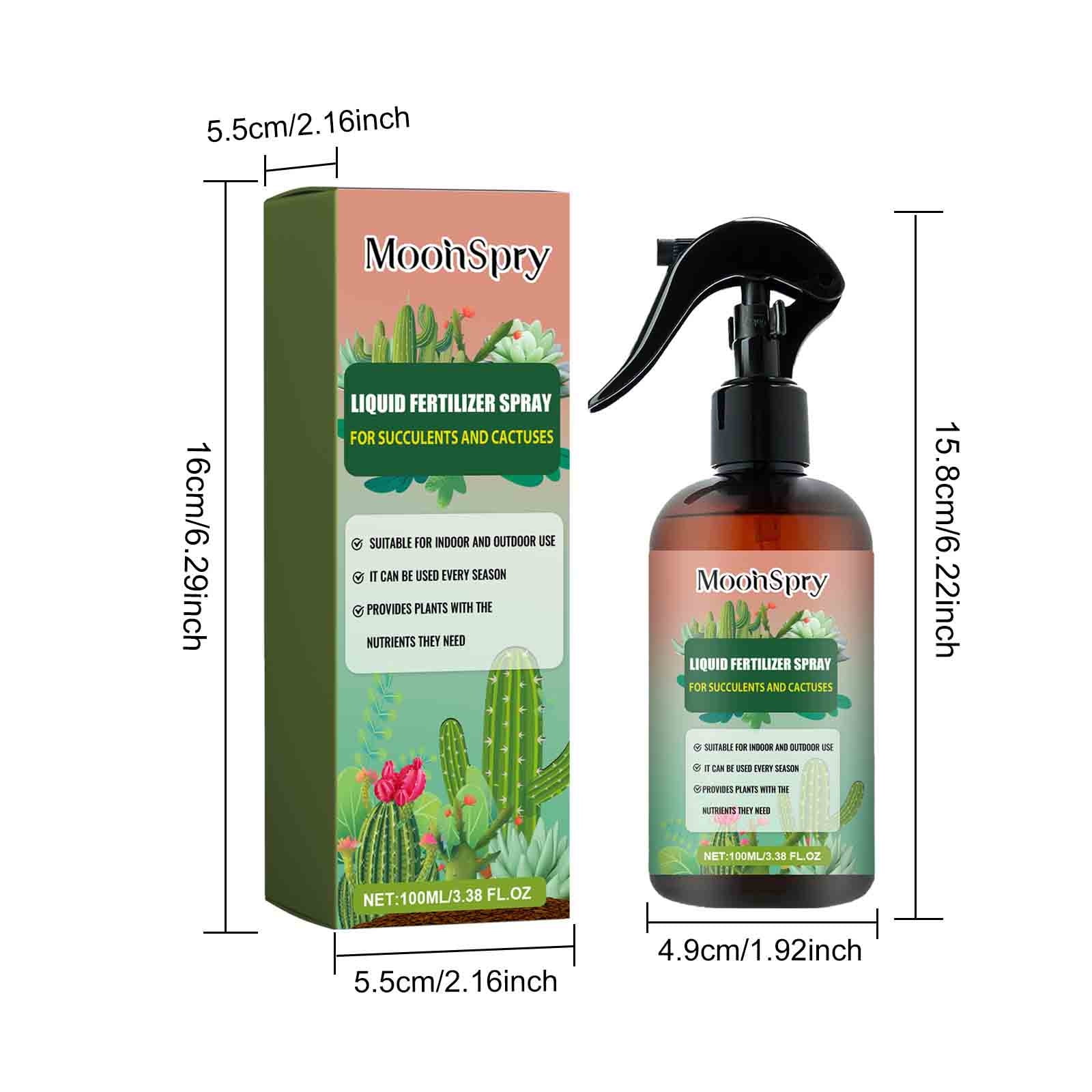 WEMDBD Home Gardening Fertilizer Spray Promotes Healthier Leaf Growth ...
