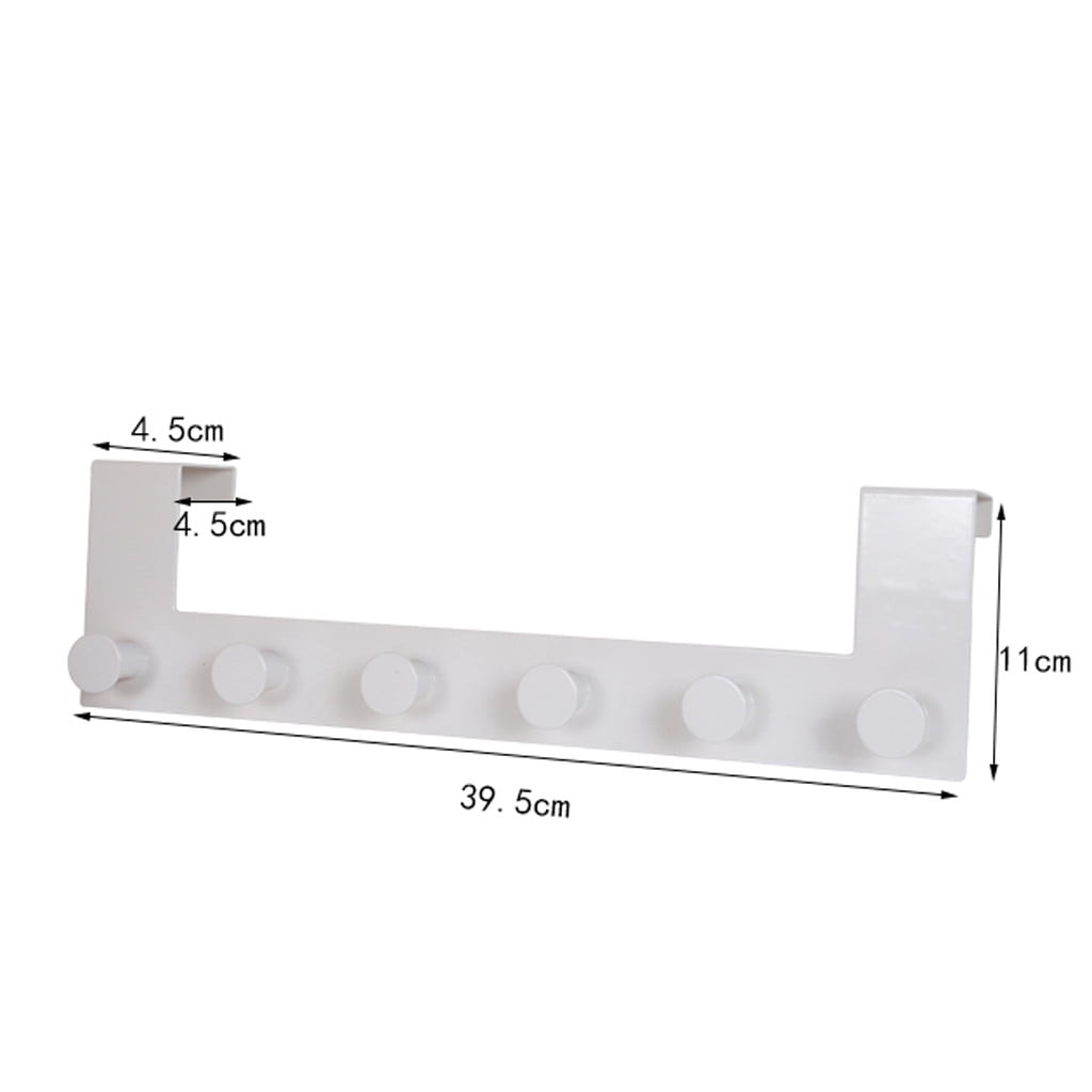 WEMDBD Iron Art Back Door Hanger Hook Bathroom Kitchen Hanger Towel ...