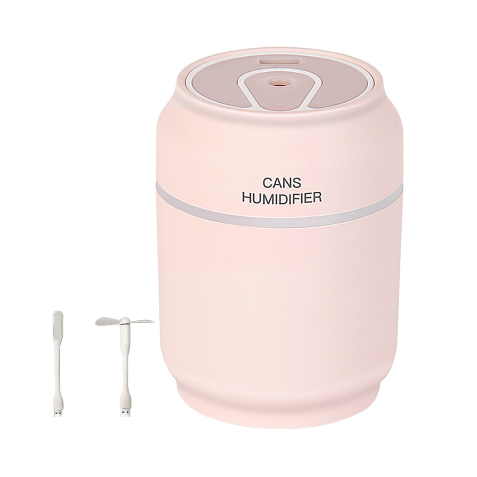 WEMDBD Mini Humidifier 3-in-1 Portable USB Humidifier With USB Fan, LED ...