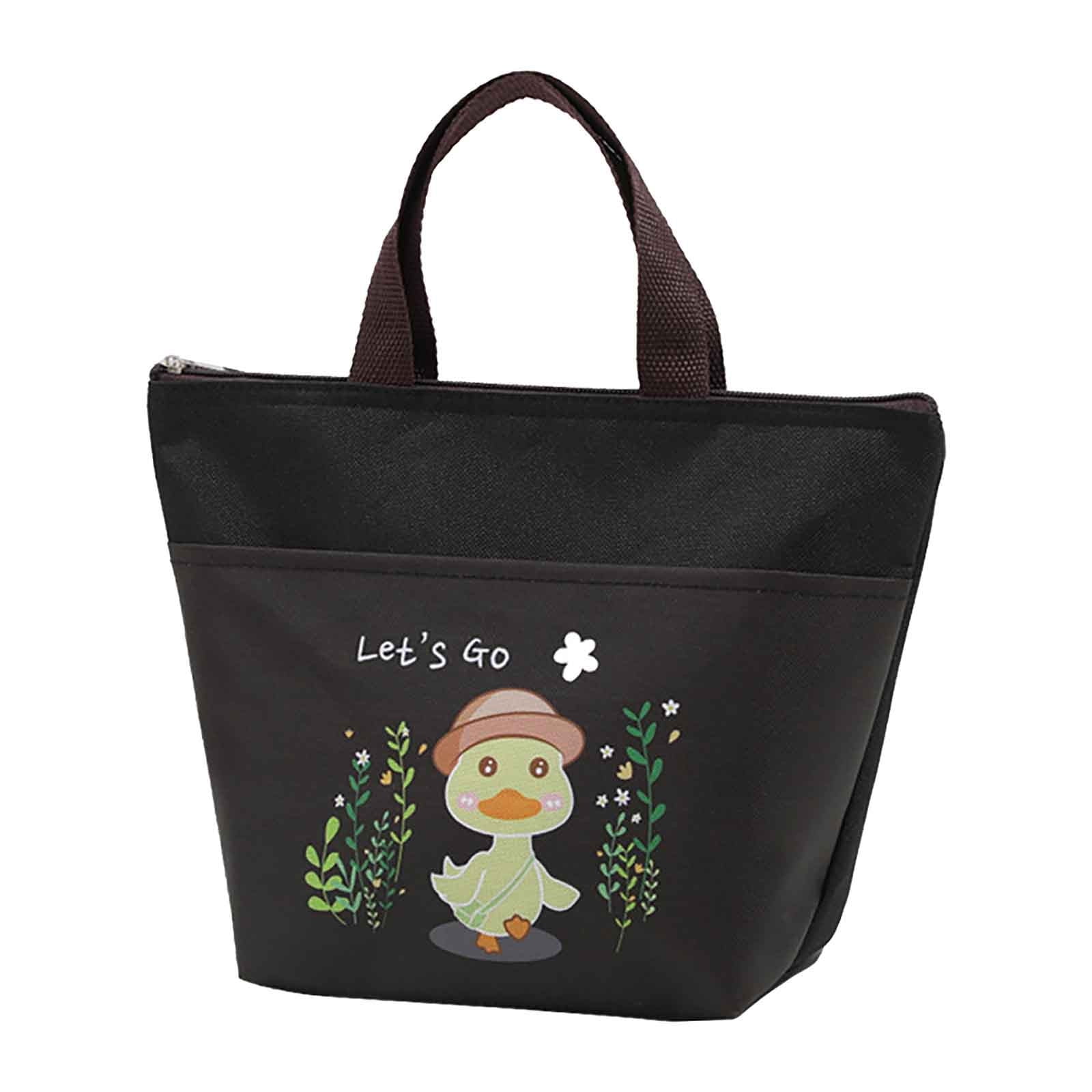 WEMDBD New Bento Bag Thermal Insulation Portable Lunch Bag Fashion ...