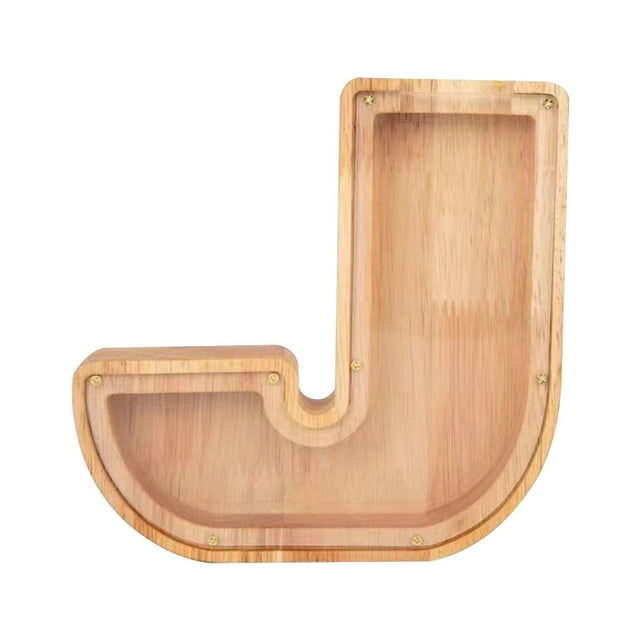 WEMDBD Personalized Wooden Name Money Box Wooden Deposit Box Twenty Six ...