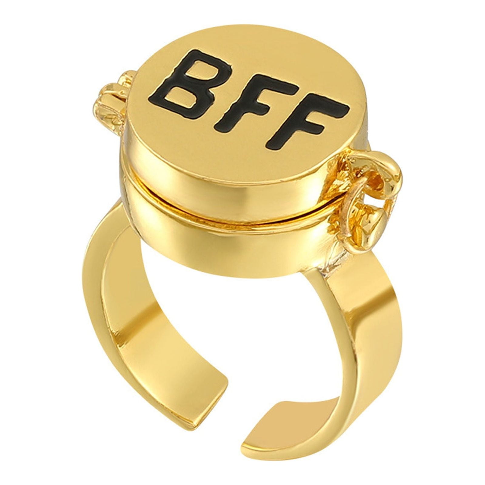 Diadia Ring Monogram Openable Friendship Ring - Walmart.com