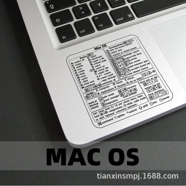 Shortcut Key Sticker Adhesive Sticker Accessories Laptop Software ...