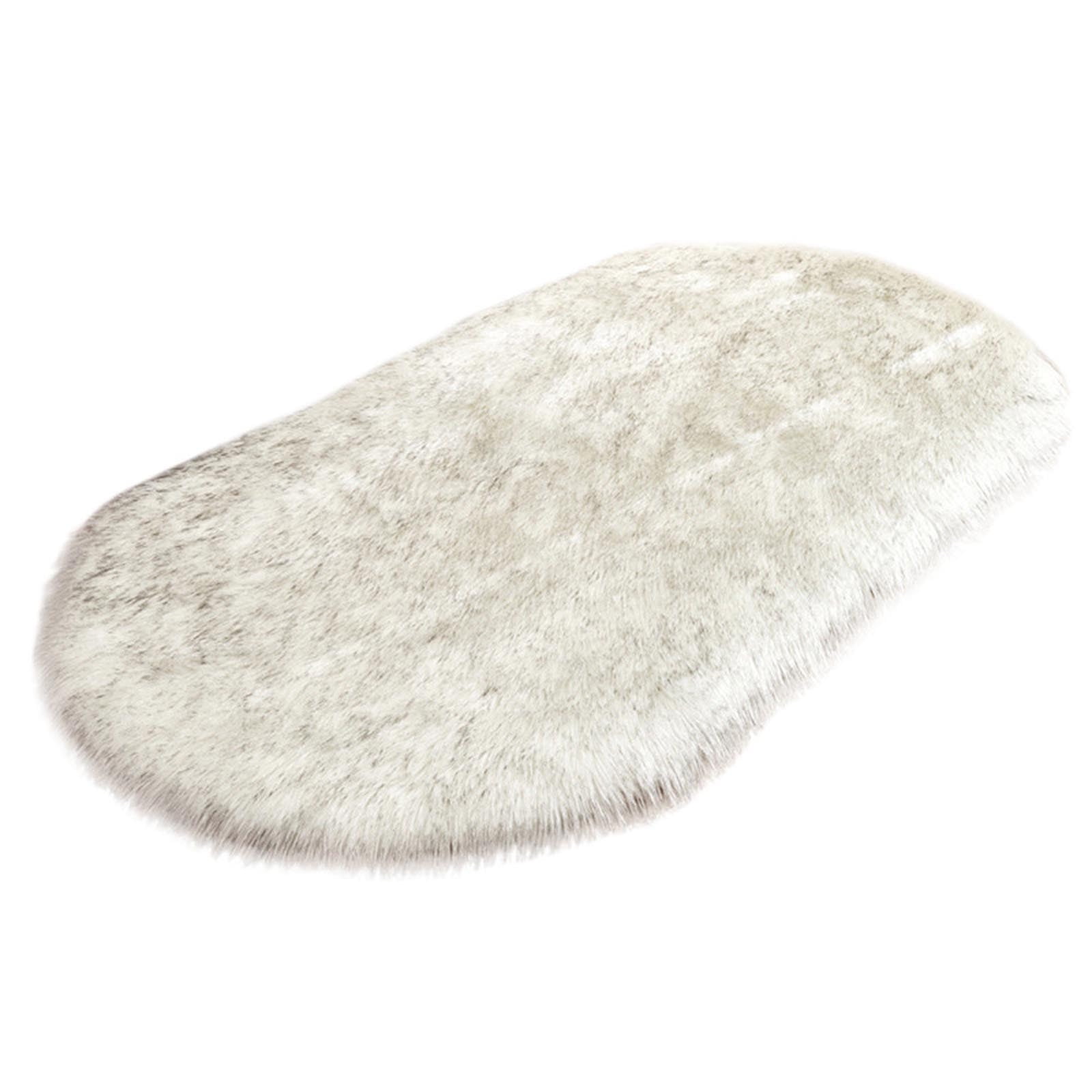 Diadia Super Soft Faux Sheepskin Area Rugs For Bedroom Floor Plush ...