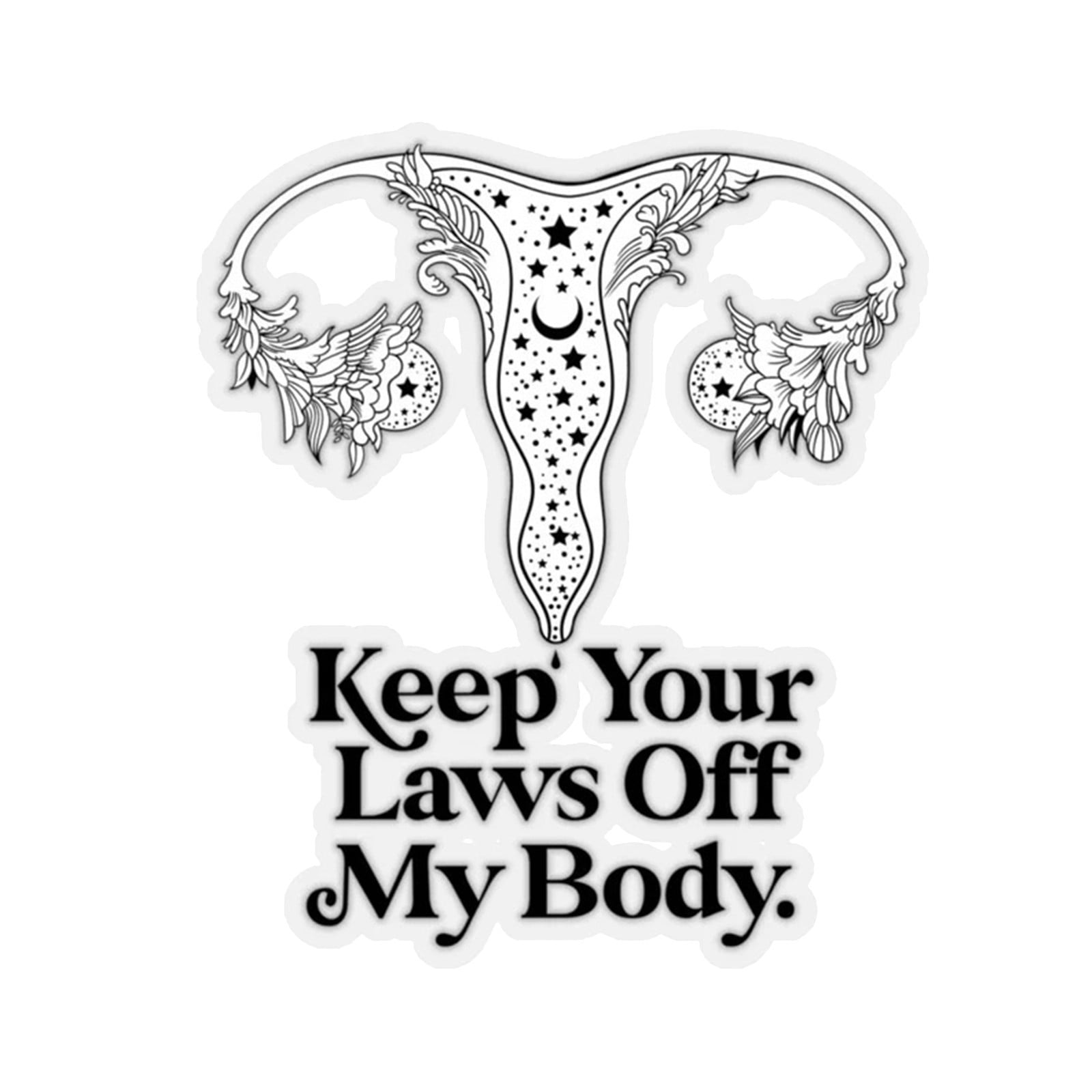 Diadia (Uterus) - Die Cut Vinyl Decal For Windows, Cars, Trucks ...