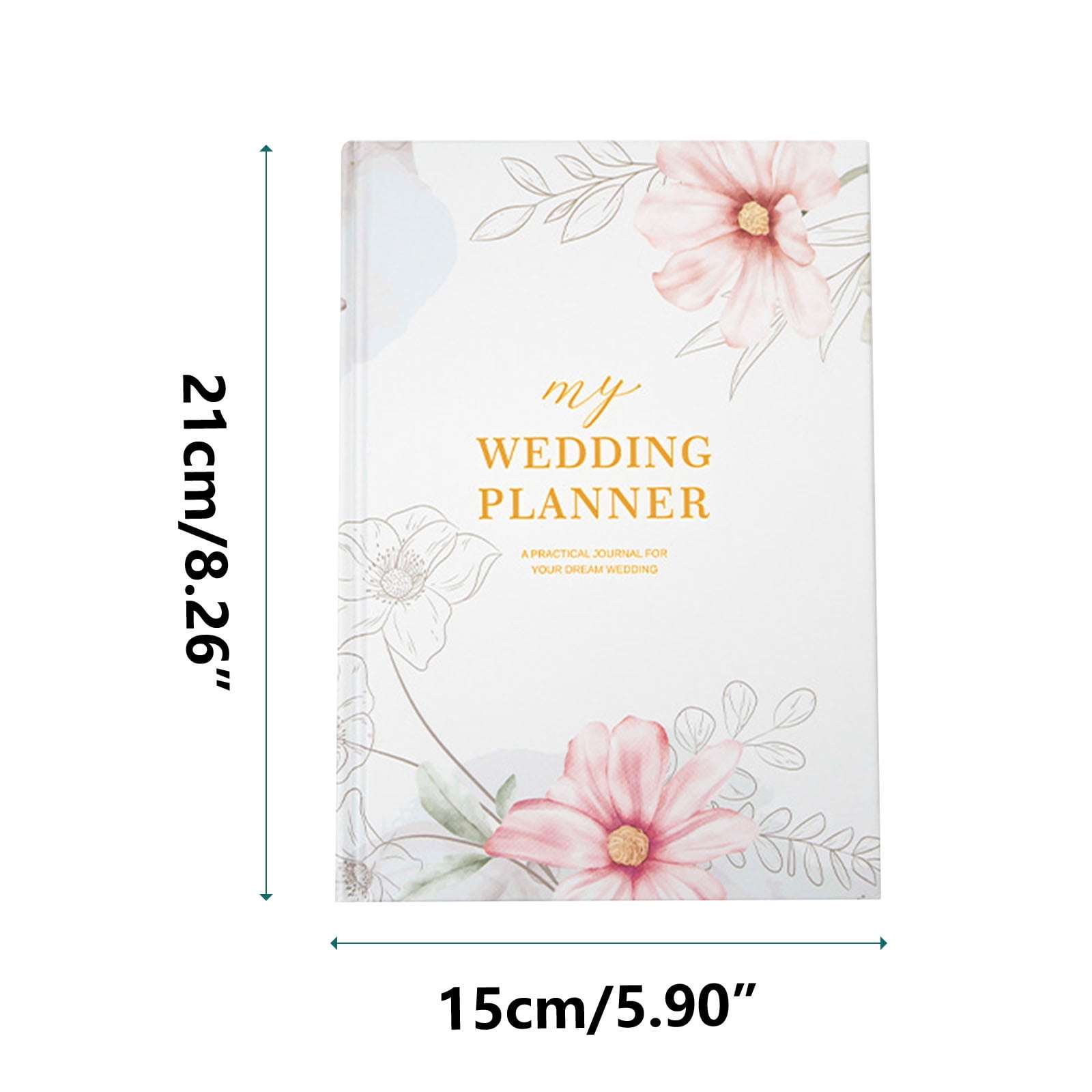 Diadia Wedding Plan Book Wedding Plan Book Hardbound Gold Stamping A5 ...