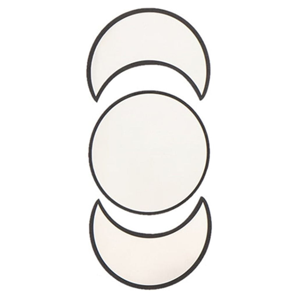 WEMDBD Wooden Decorative Mirror Phase Mirror Bedroom Acrylic Mirror ...