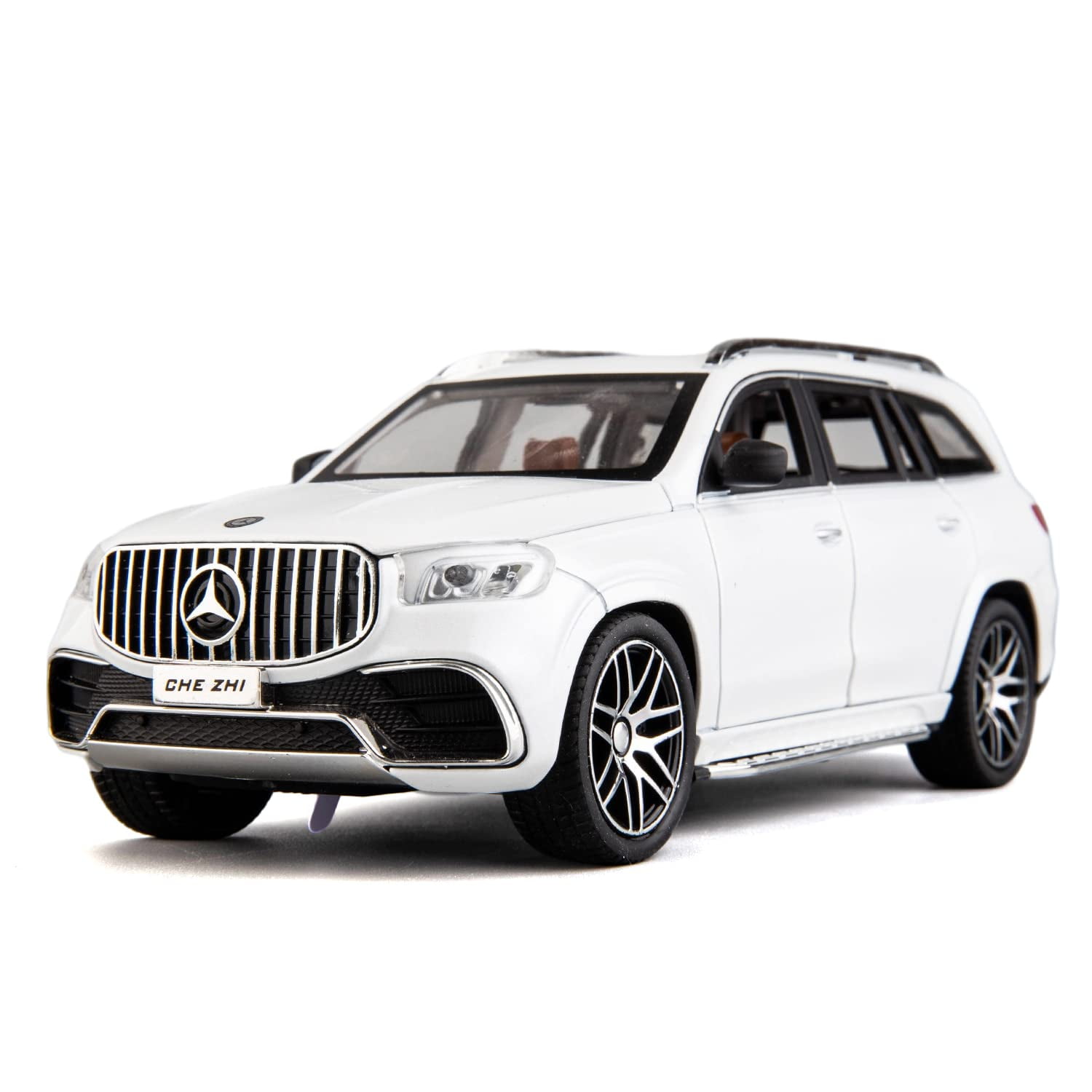 WEN 1/24 Benz GLS63 AMG Model Car,Zinc Alloy Diecast Toy Car Pull Back ...