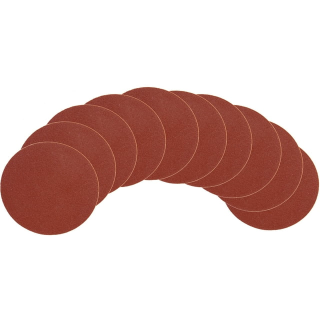 WEN 120-Grit Adhesive-Backed 6-Inch Disc Sandpaper, 10-Pack - Walmart.com