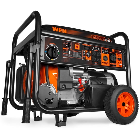 WEN 14,500-Watt 120V/240V Tri-Fuel Generator for Gas, Propane, and ...