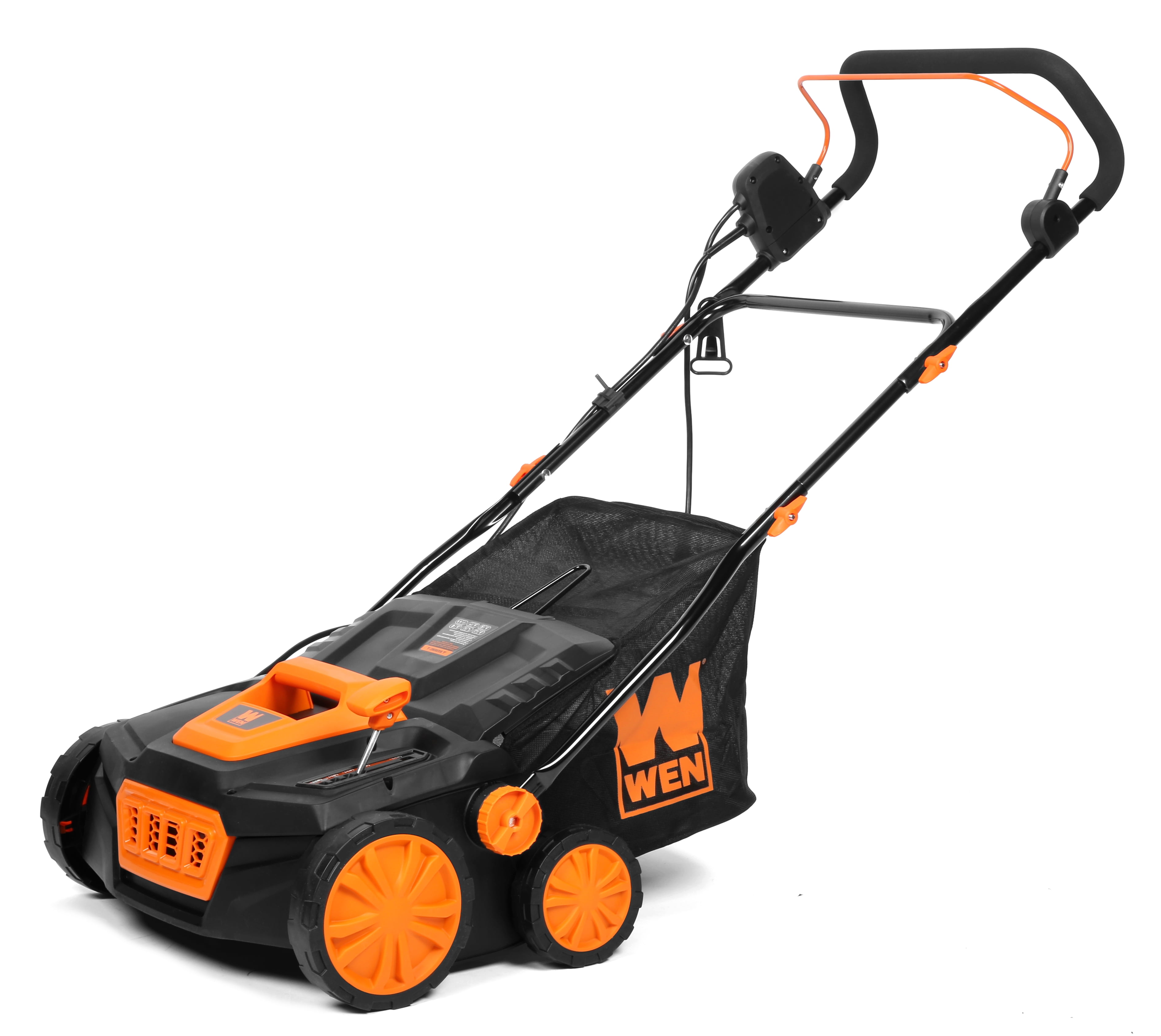 WEN 15-Inch 13-Amp 2-in-1 Electric Dethatcher and Scarifier with ...