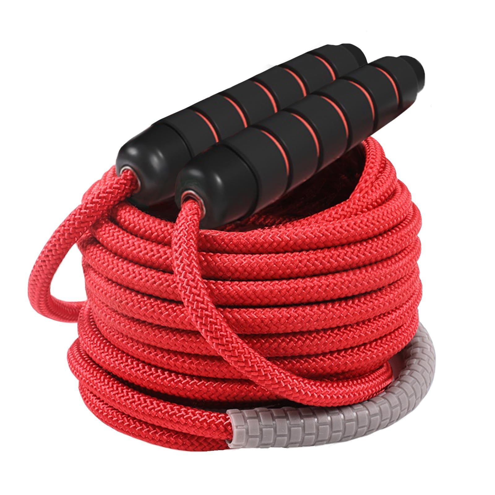 WEN 16-Foot jump rope, adjustable,high-strength nylon braided rope core ...