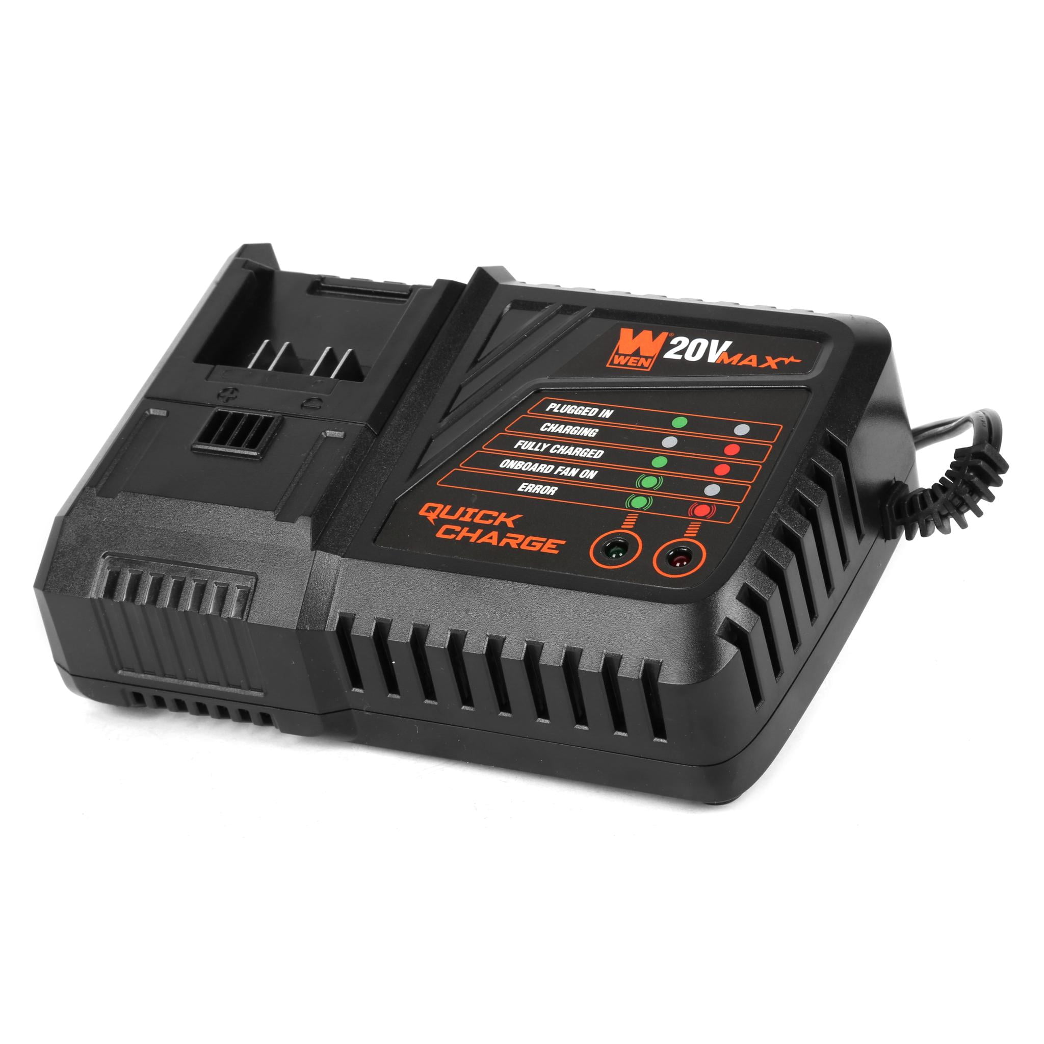 WEN 20V Max 5-Amp Lithium-Ion Battery Quick Charger - Walmart.com