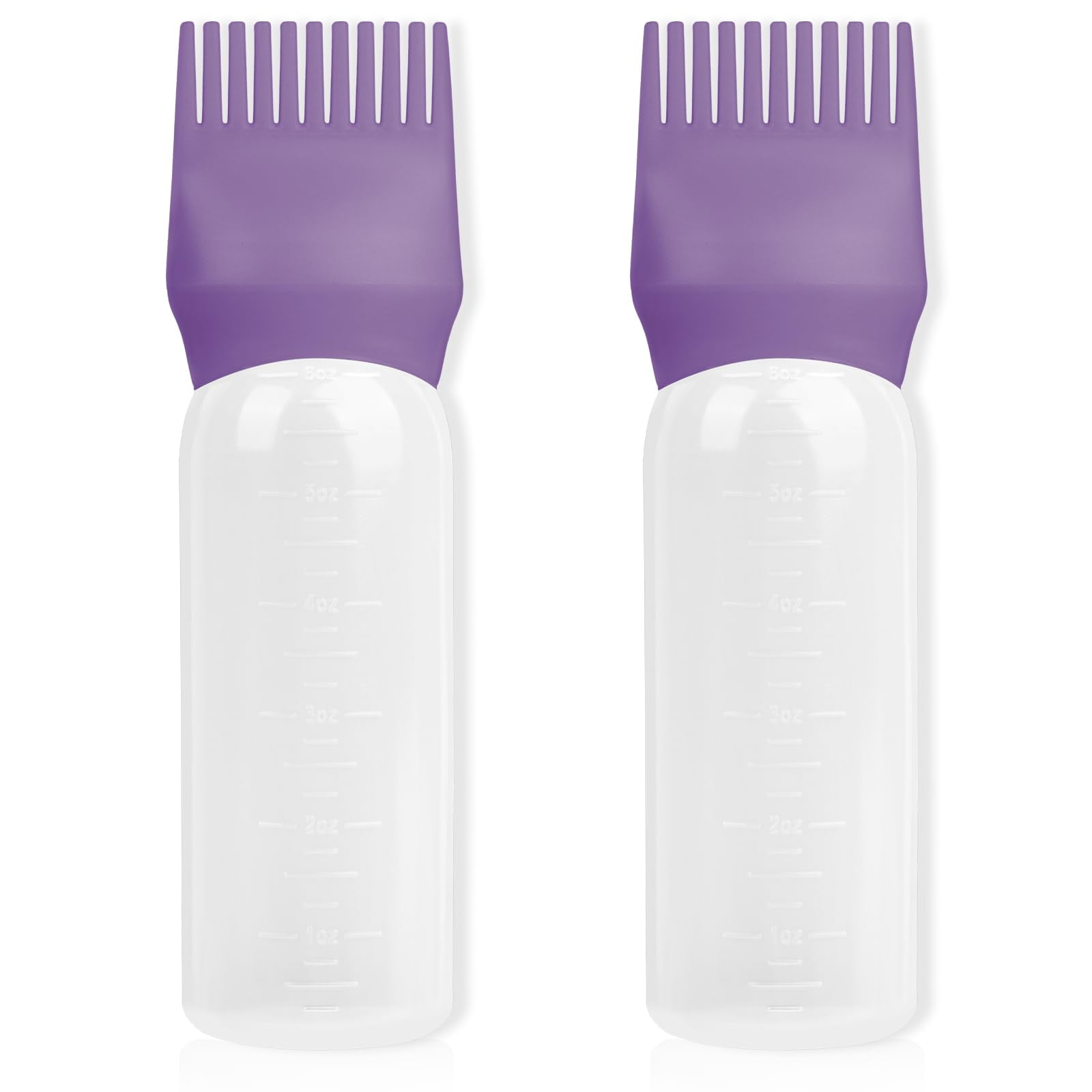 WEN 2Pack Root Comb Applicator Bottle - 6 Oz Hair Oil Applicator, Dye ...