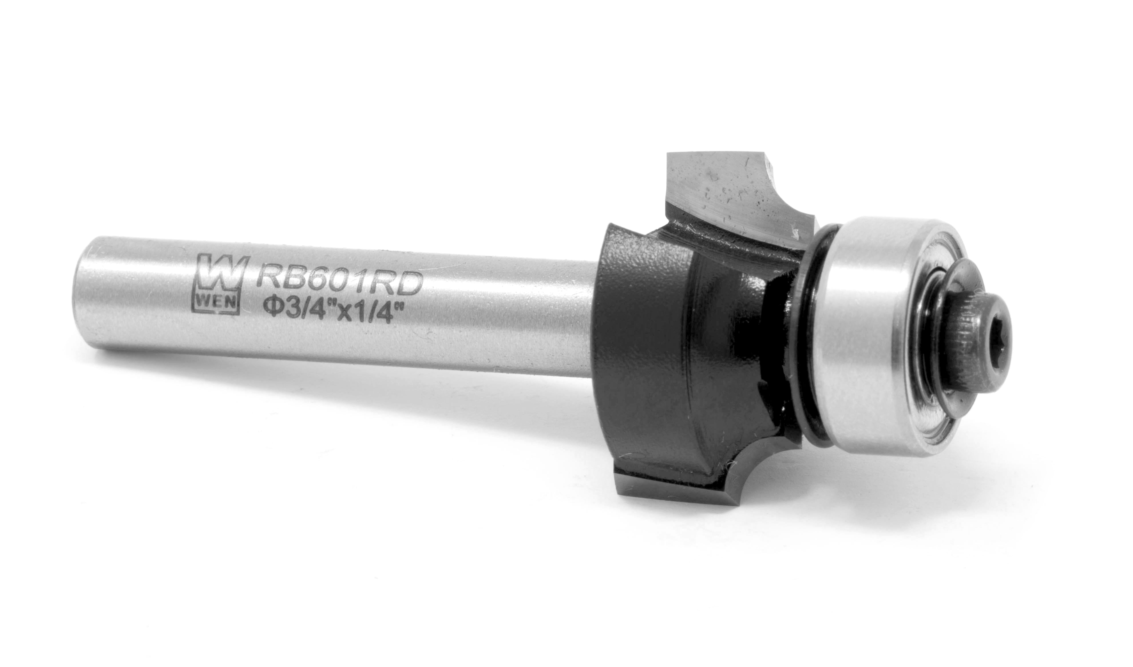 WEN 3/4 in. Roundover Carbide-Tipped Router Bit with 1/4 in. Shank ...