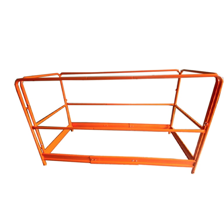 Scaffolding Safety Guardrail VEVOR 6ft System – Yellow Baker Style Rail ...