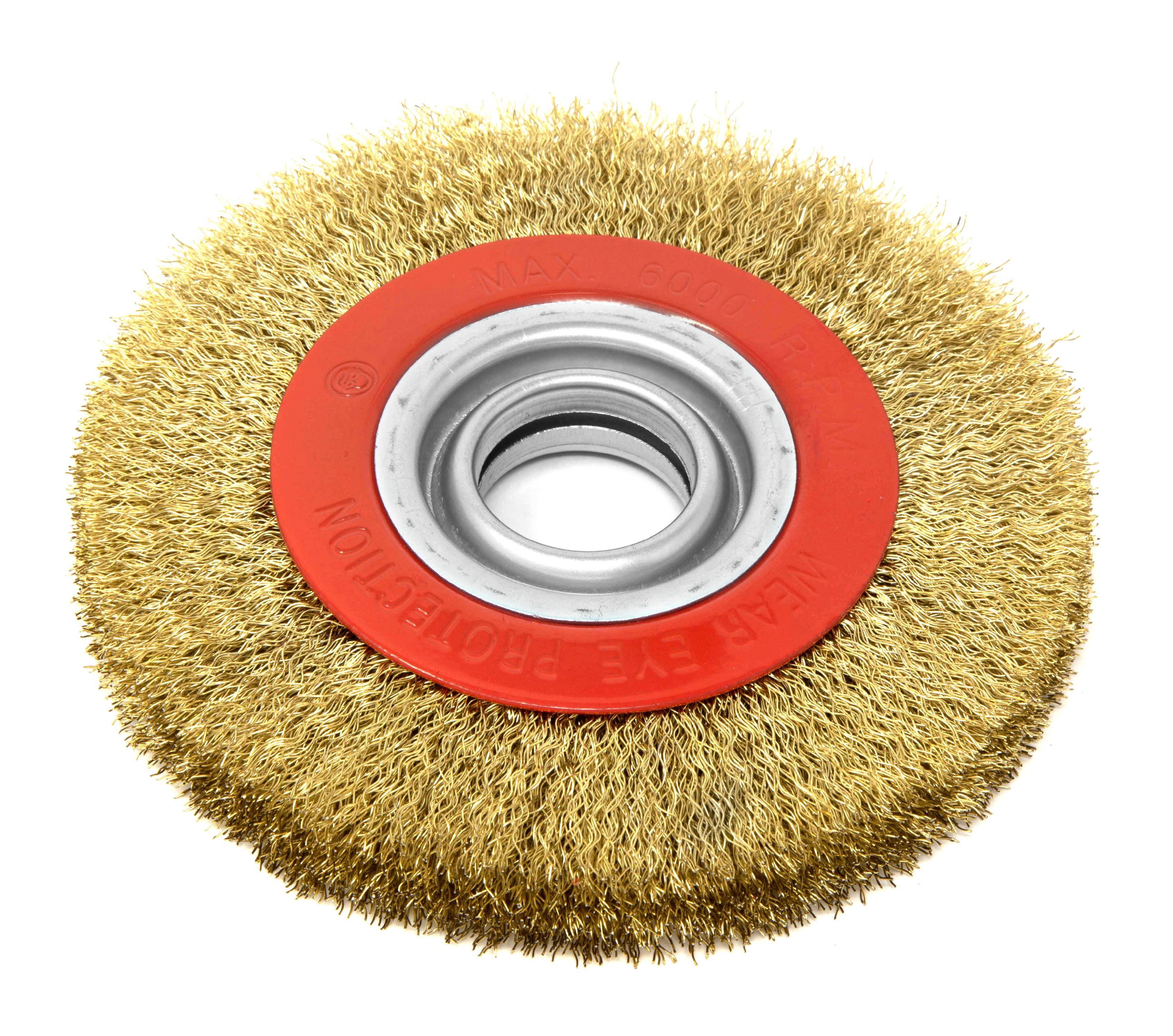 WEN 6-Inch by 3/4-Inch Crimped Steel Bench Wire Wheel with Arbor ...