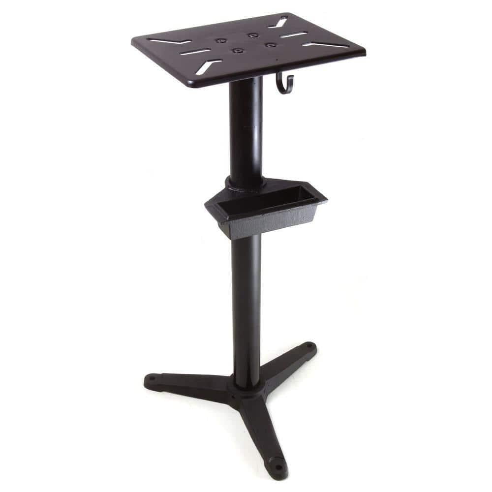 WEN Bench Grinder Pedestal Stand 31.5" Universal Heavy-duty Cast Iron ...