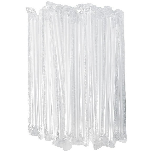 WEN Disposable Plastic Drinking Straws, 7.48 in Length,Daily beverage ...