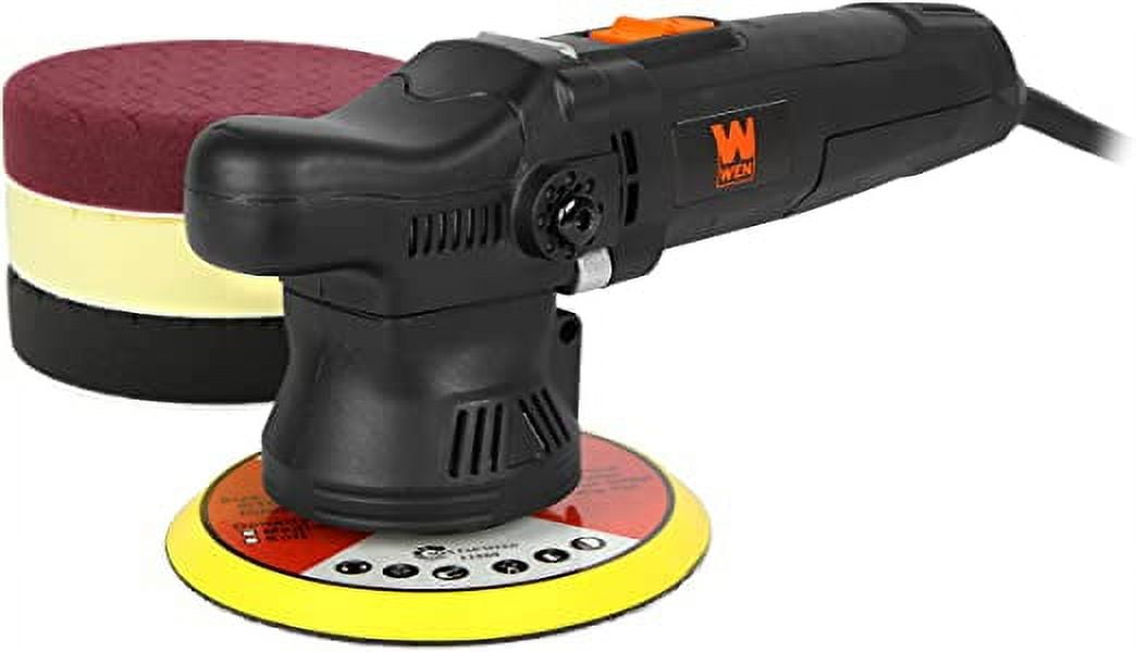 WEN Dual Action Polisher, 6-Inch Professional Grade, 5.5-Amp with 9mm ...