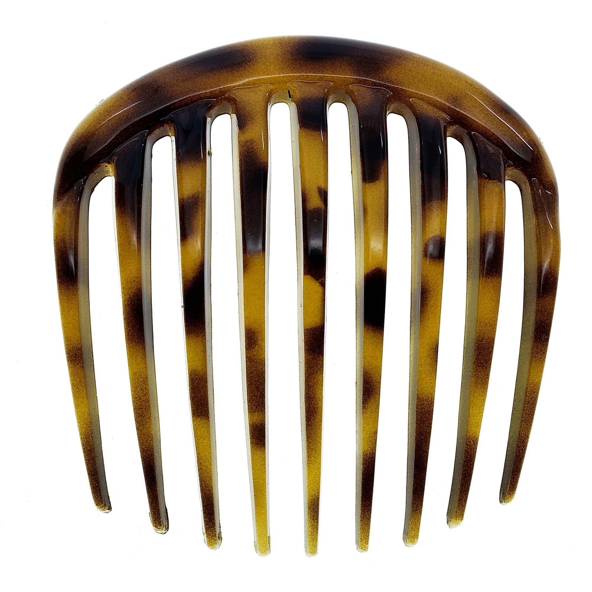 WEN Hair side comb,small round turtle shell twisted hair comb,no-slip ...