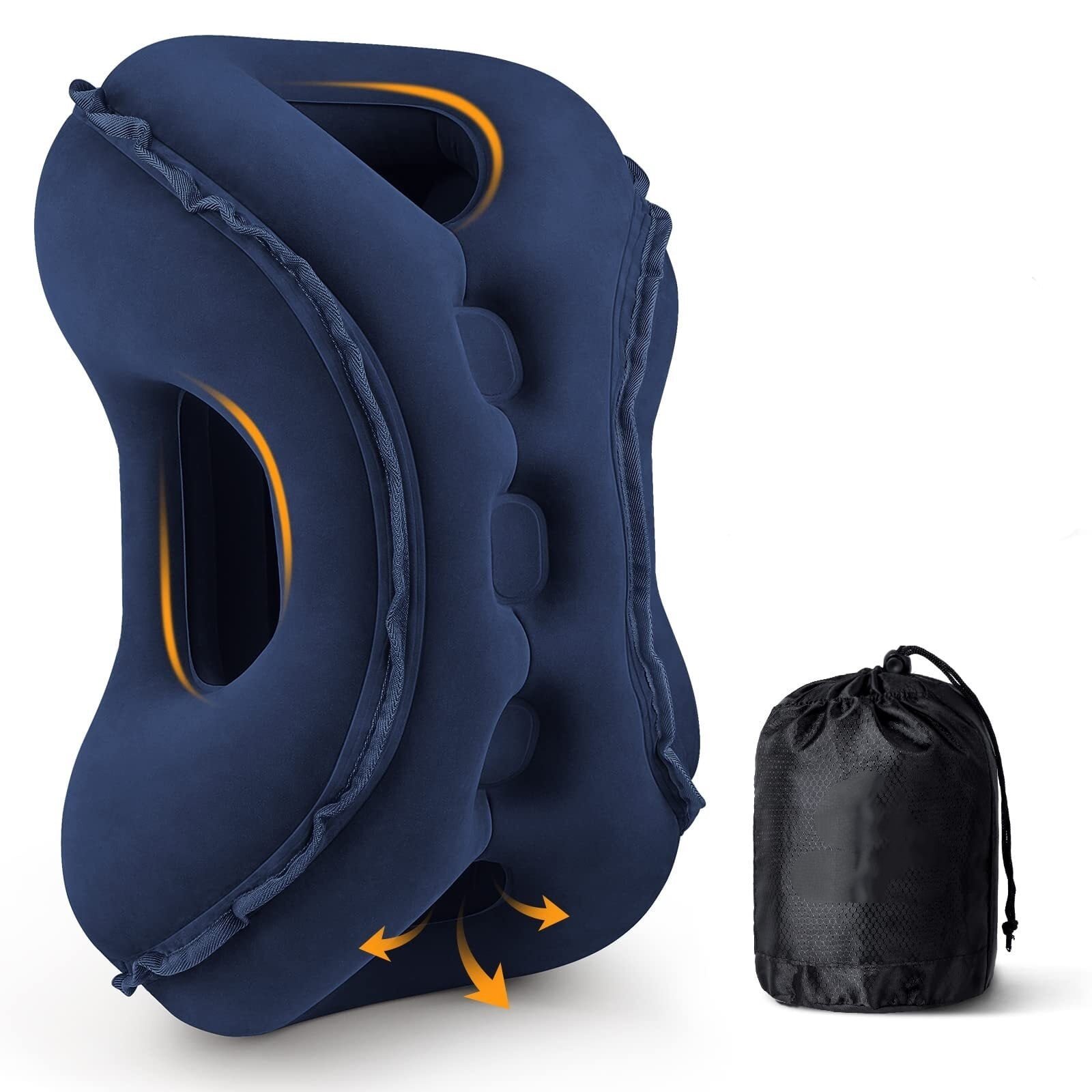 WEN Inflatable Travel Pillow,Multifunction Travel Neck Pillow to Avoid ...