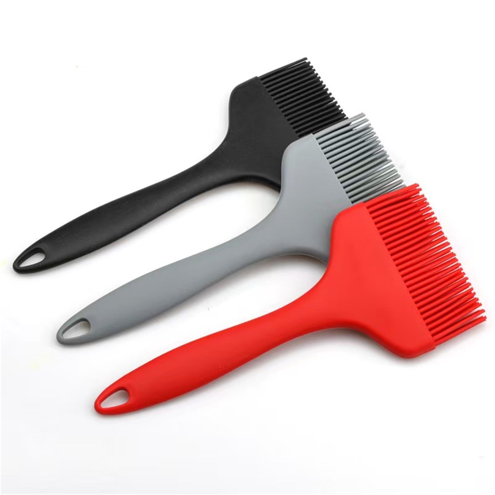 WEN Large silicone smear brush set, 3-piece heat-resistant cooking ...