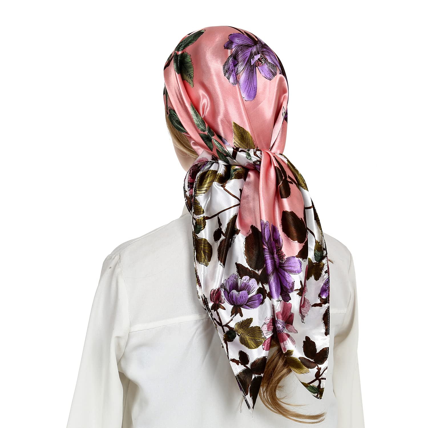 WEN Like Silk Satin Scarf for Hair Wrapping at Night Bandana Square ...