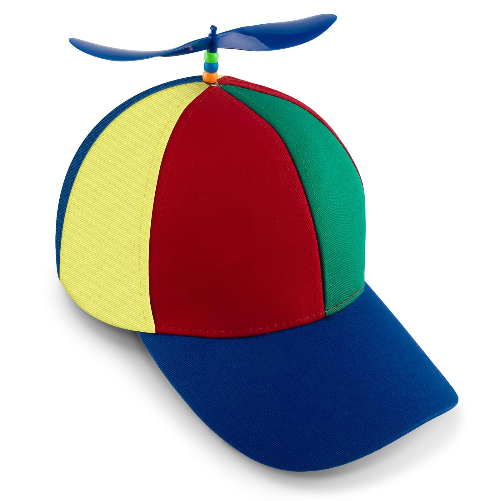 WEN Propeller Hat, Kids, Adults Removable Baseball Cap, Rainbow Top ...