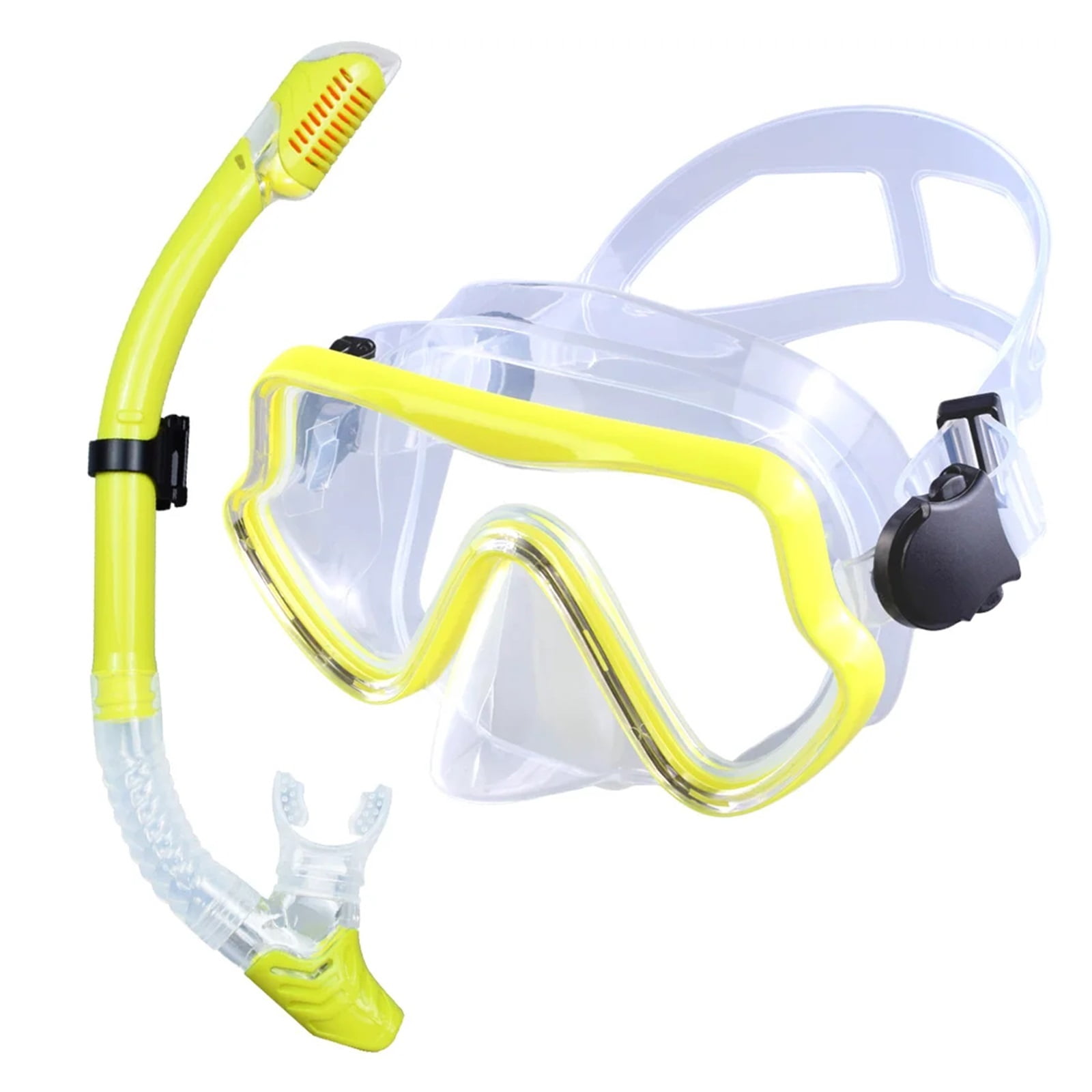 WEN Scuba Diving Mask Snorkel Set For Adults Tempered Glass ...