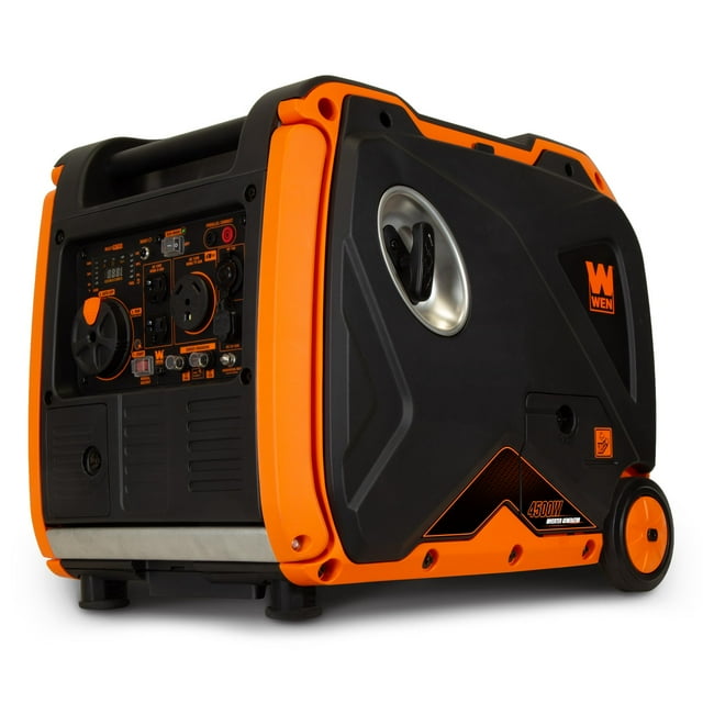 WEN Super Quiet 4500-Watt RV-Ready Portable Inverter Generator with ...