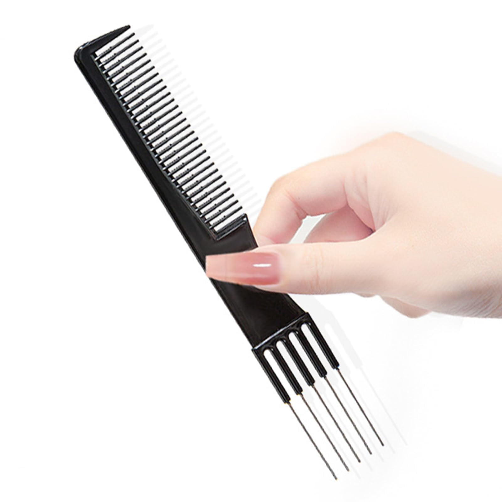WEN Teasing Comb with Metal Pick Combs for Women Hair Pick Comb for ...