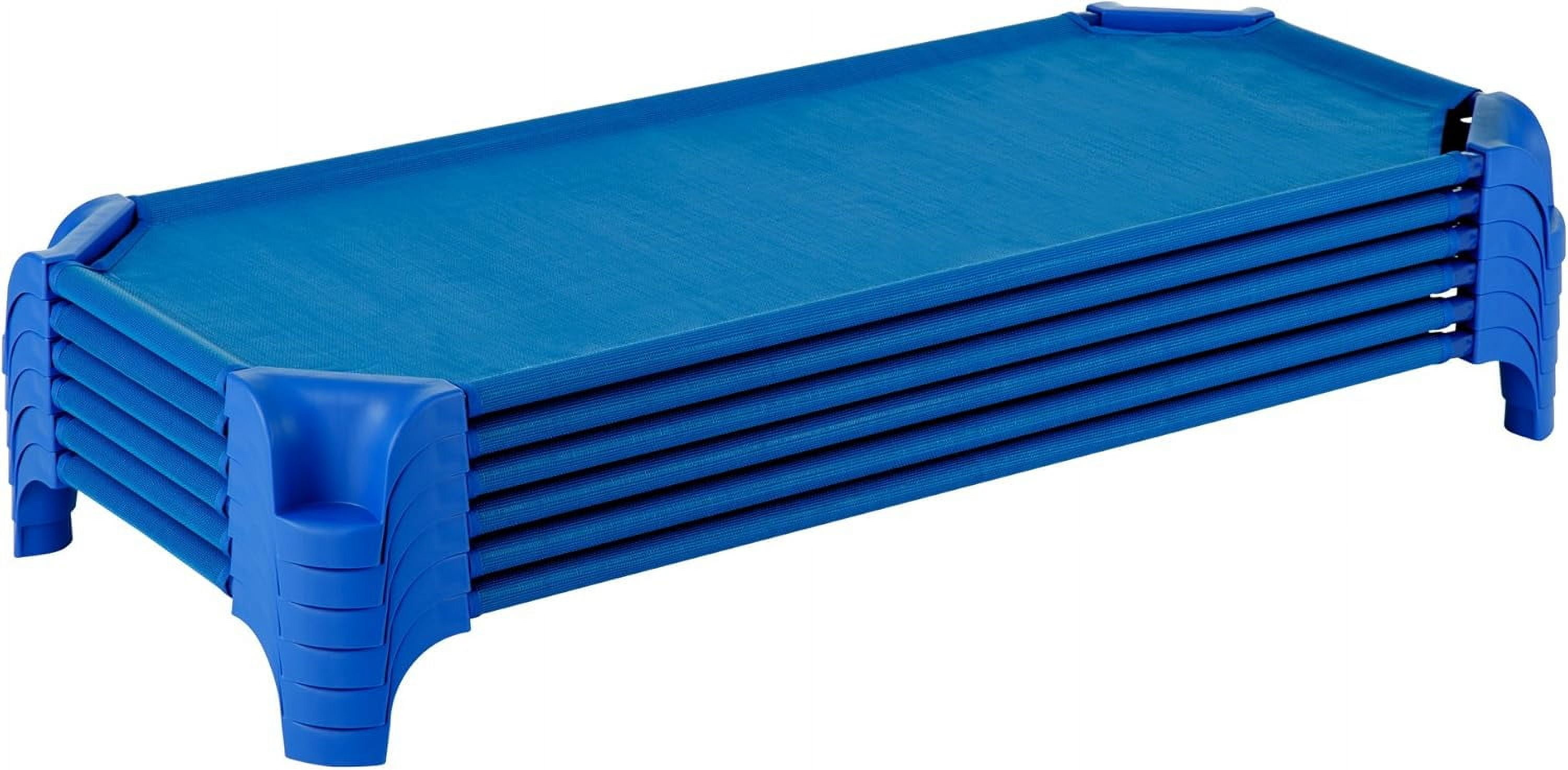 WENDOU Heavy-Duty Stackable 40"L Daycare Cots for Toddlers Ages 1 to 2 ...