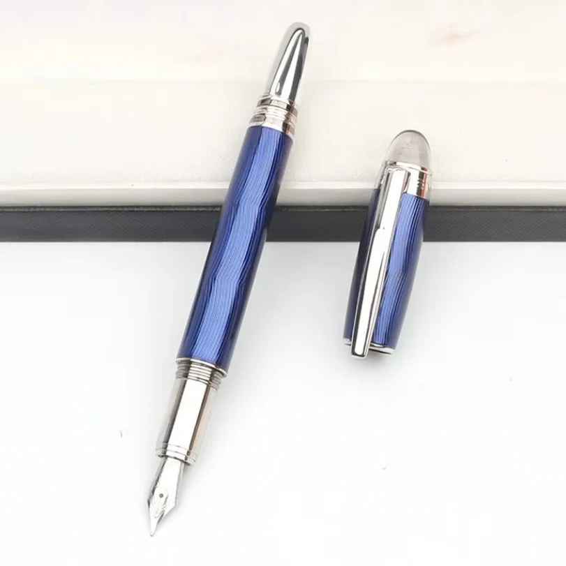 WENHAO Ballpoint pen Black metallic rubber checkered writing fountain ...